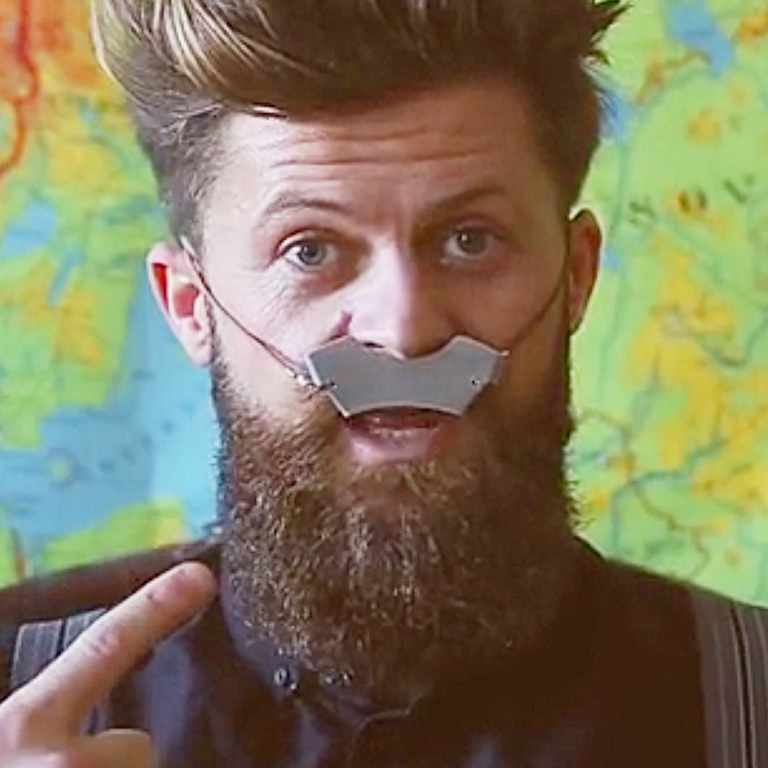 Mustache Shield | Protect Your Mustache From Liquids