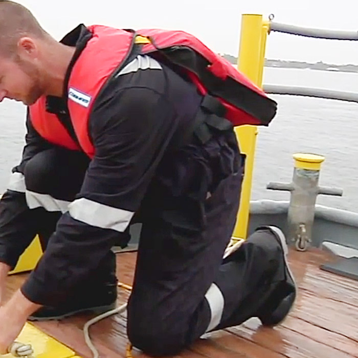 Wearable Survival Raft | Life Jacket And a Life Boat In One Vest ...