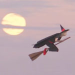 Remote Controlled Flying Witch | Spooky Halloween Animatronics