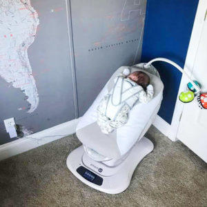 BaboCush, A tummy rocker device to calm a crying baby
