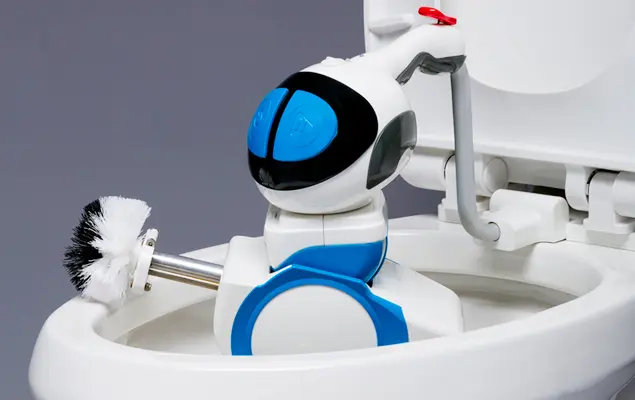 Automatic Toilet Cleaning Robot | Giddel - TheSuperBOO!