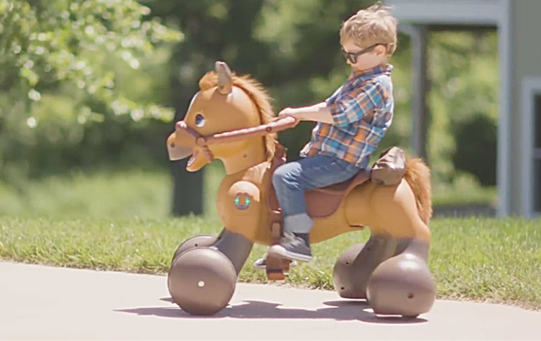 Interactive Ride On Horse Toy | Rideamals