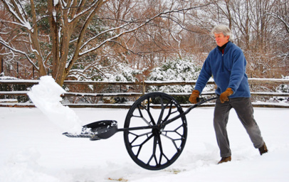 Snow Shovel With Wheel | Snow Wolf Shovel