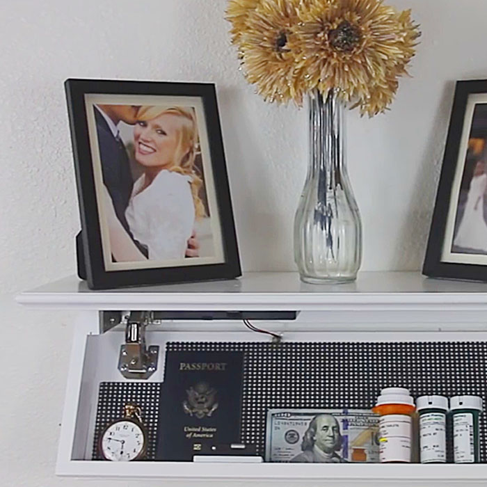 Best Hidden Compartment Shelf | Secret Vent Stash Safe