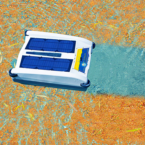 Robotic Solar Powered Pool Skimmer Cleaner