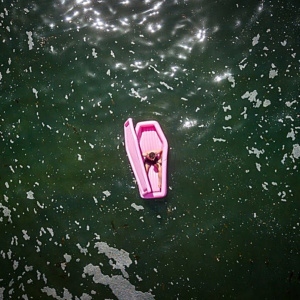 Coffin Pool Float For This Summer | Adorable Pink Color