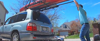 Easy kayak roof rack loader for car | EZ-Rec Rack | TheSuperBOO!