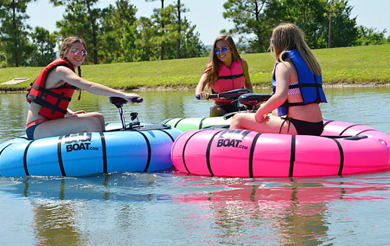 The Goboat bumper boat is your portable personal watercraft
