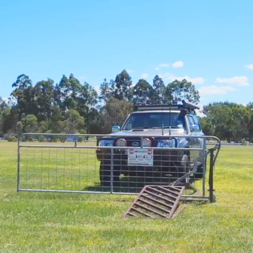 Oz Autogate, Automatic powerless gate powered by your car