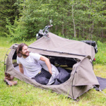 Best Motorcycle Camping Tent System | Goose Wingman Of The Road ...
