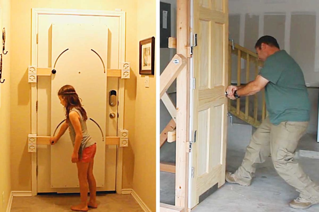 HavenShield Door Barricade: Door locking device that stops intruders
