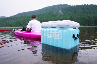 This Floating Inflatable Drink Cooler For Pool Parties | coolAIR