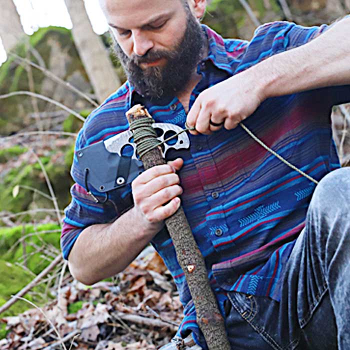 AXXIS | Hand Axe That Combines Survival Knife And Camp Axe