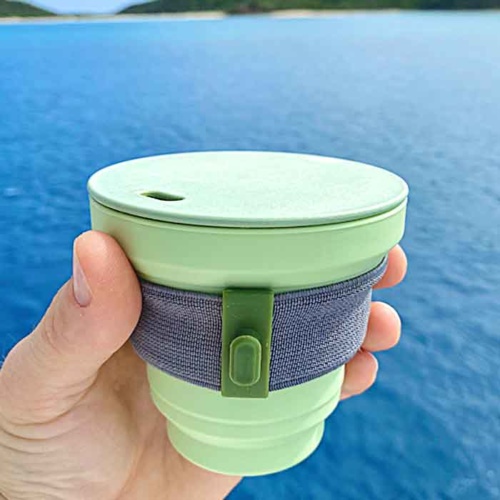 HUNU | Folding Reusable Coffee Cup That Fits In Your Pocket