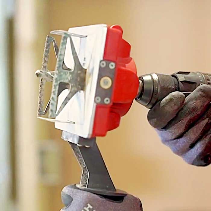 Quadsaw Drill Attachment | Drill a Square Holes In Drywall Within 10 ...