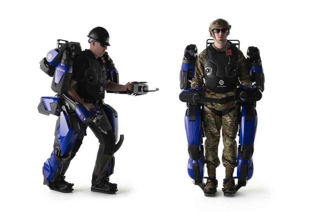 Guardian XO: Robotic exoskeleton suit for lifting heavy objects