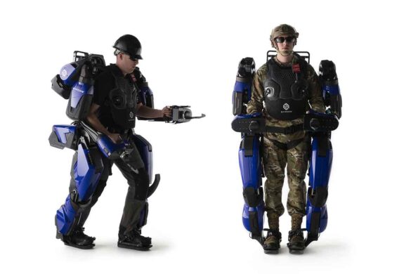 Guardian XO: Robotic exoskeleton suit for lifting heavy objects