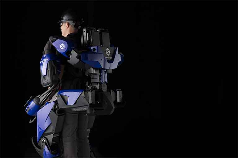 Full Body Industrial Exoskeleton That Combines Human Intelligence With ...