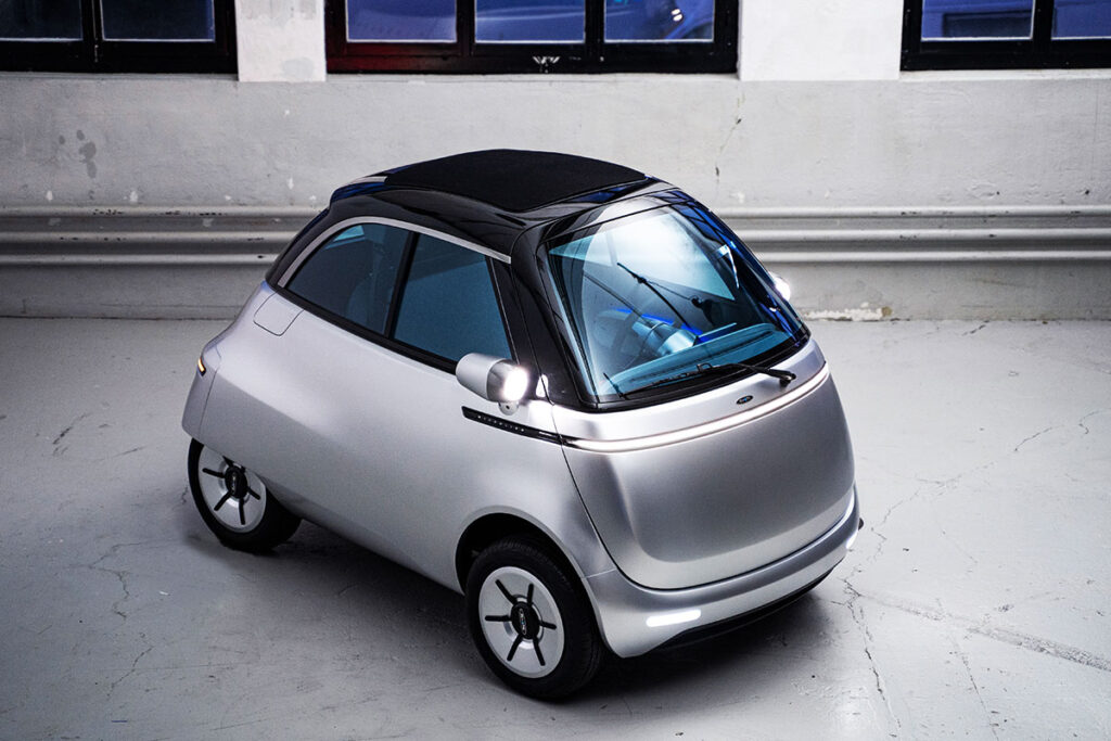 Microlino 2.0 | A Cute Electric Microcar Prototype With Improved Safety ...