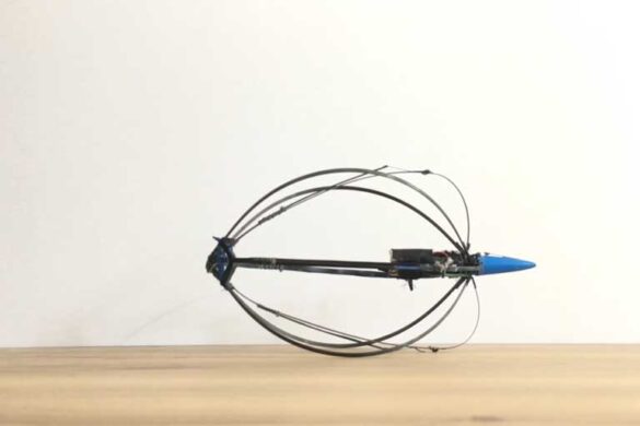 Jumping Robot: A robot that jumps almost 100 feet in the air