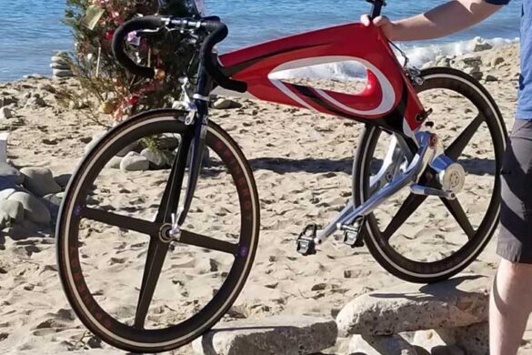 Nubikes with shaft driven chainless bicycle mechanism to reduce knee stress