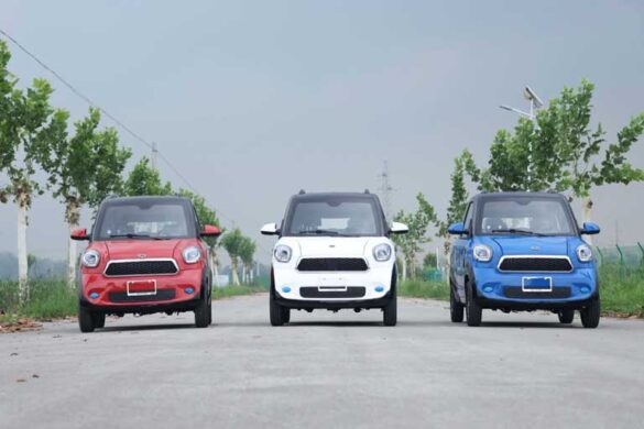 Wink: A small car-like electric vehicle that runs on solar power
