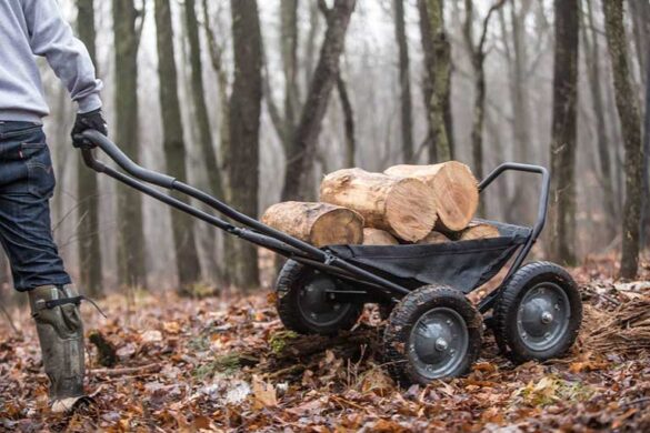 Get ready for rugged terrain with the portable Hawk Crawler multi-use cart
