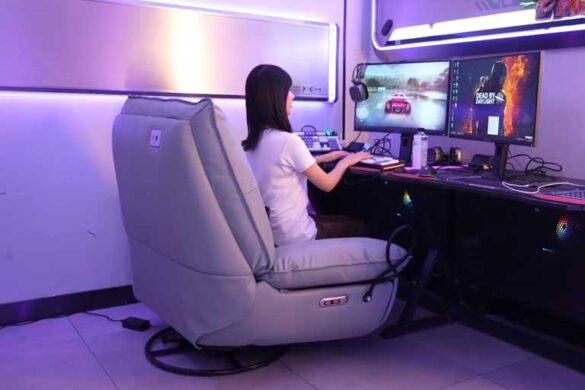 This smart electric recliner sofa can understand your voice command