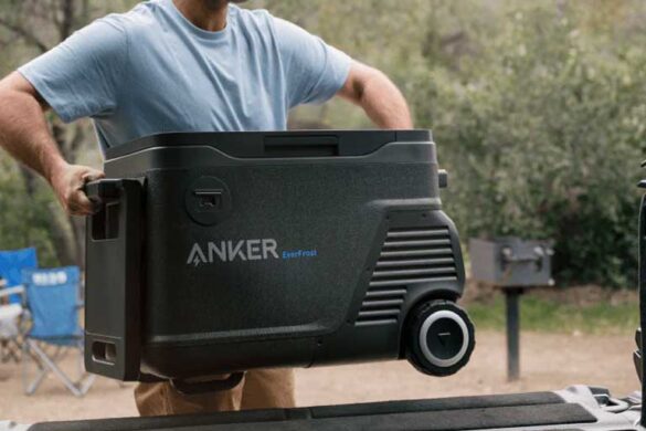 The Anker EverFrost is a cordless solar-powered cooler box for off-grid ...