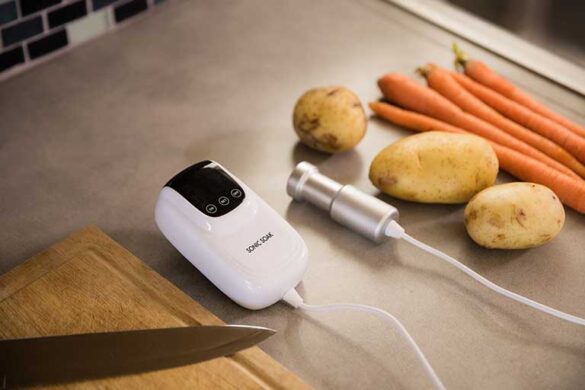 Using Sonic Soak ultrasonic cleaner is like having a small washing ...