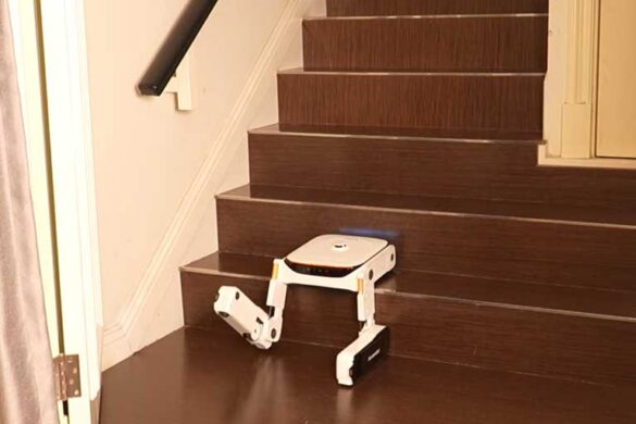 The MIGO Ascender robot vacuum that climbs stairs