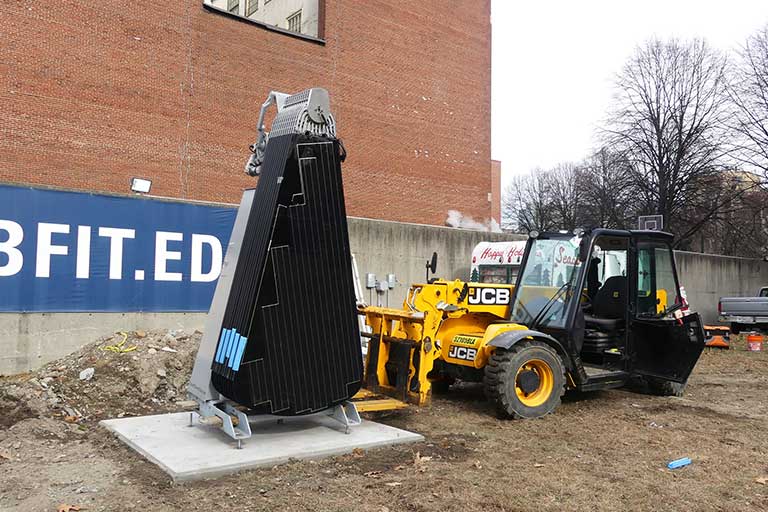 Smartflower is a nature-inspired solar energy system that follows the sun