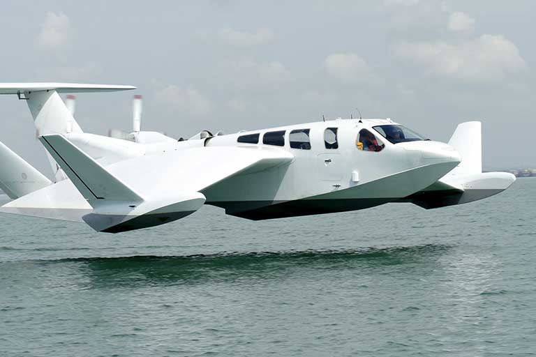 Revolutionizing over-water travel: The Airfish-8 wing-in-ground effect ...