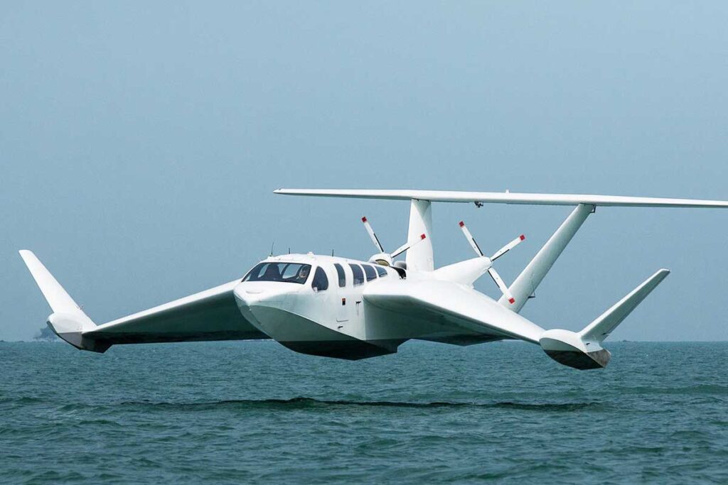 Revolutionizing over-water travel: The Airfish-8 wing-in-ground effect ...