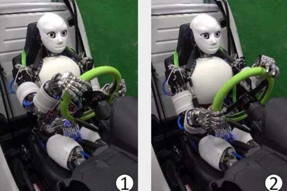Humanoid robot driver Musashi will drive taxis in the future