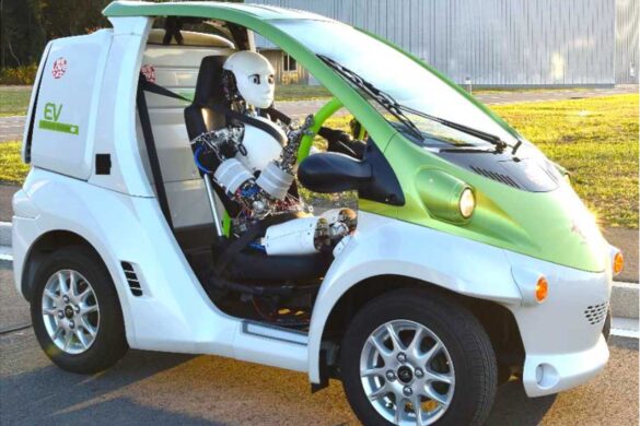 AI-Trained Wheeled Robotic System Flips, Hops, and Balances