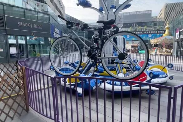 This self-driving bicycle is a blend of AI and high-precision sensors