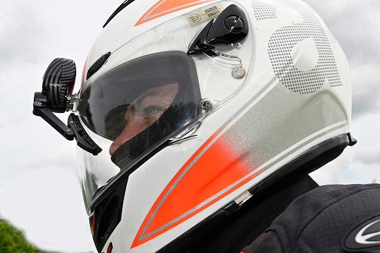 Bikerguard the ultimate helmet visor wiper for clear vision in the rain