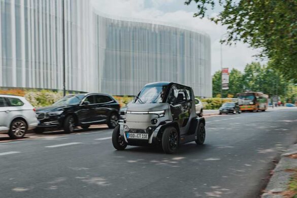 A shapeshifting microcar City Transformer CT-2 designed to navigate ...
