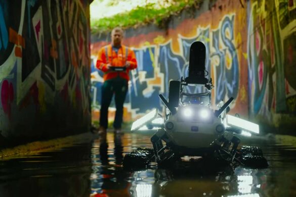 A Roomba-like robot Beetl is designed to pick up dog poop autonomously